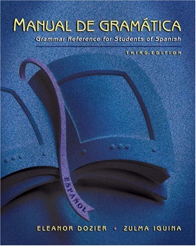 Amazon.com: Manual de gramática: Grammar Reference for Students of ...
