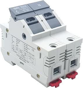 Amazon.com: NHOSS 2Pcs AC Fuse Holder Base RT18X-63-2P Fusibles Box ...