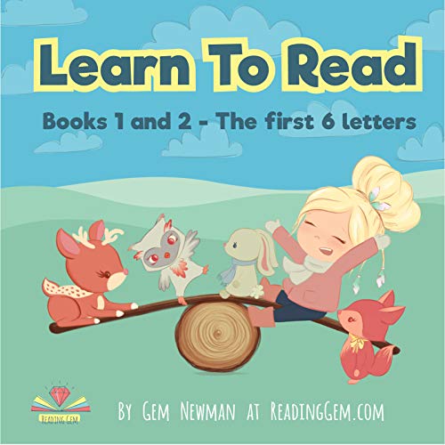Learn To Read: Books 1&2: Learn the first 6 letters with Reading Gem ...