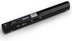 Portable Document Scanner, 900DPI Hand Held USB Image Scanner A4 Colour ...