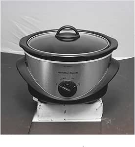 Amazon.com: 4 Qt Stainless Steel Slow Cooker, Help Eliminates Hassle ...