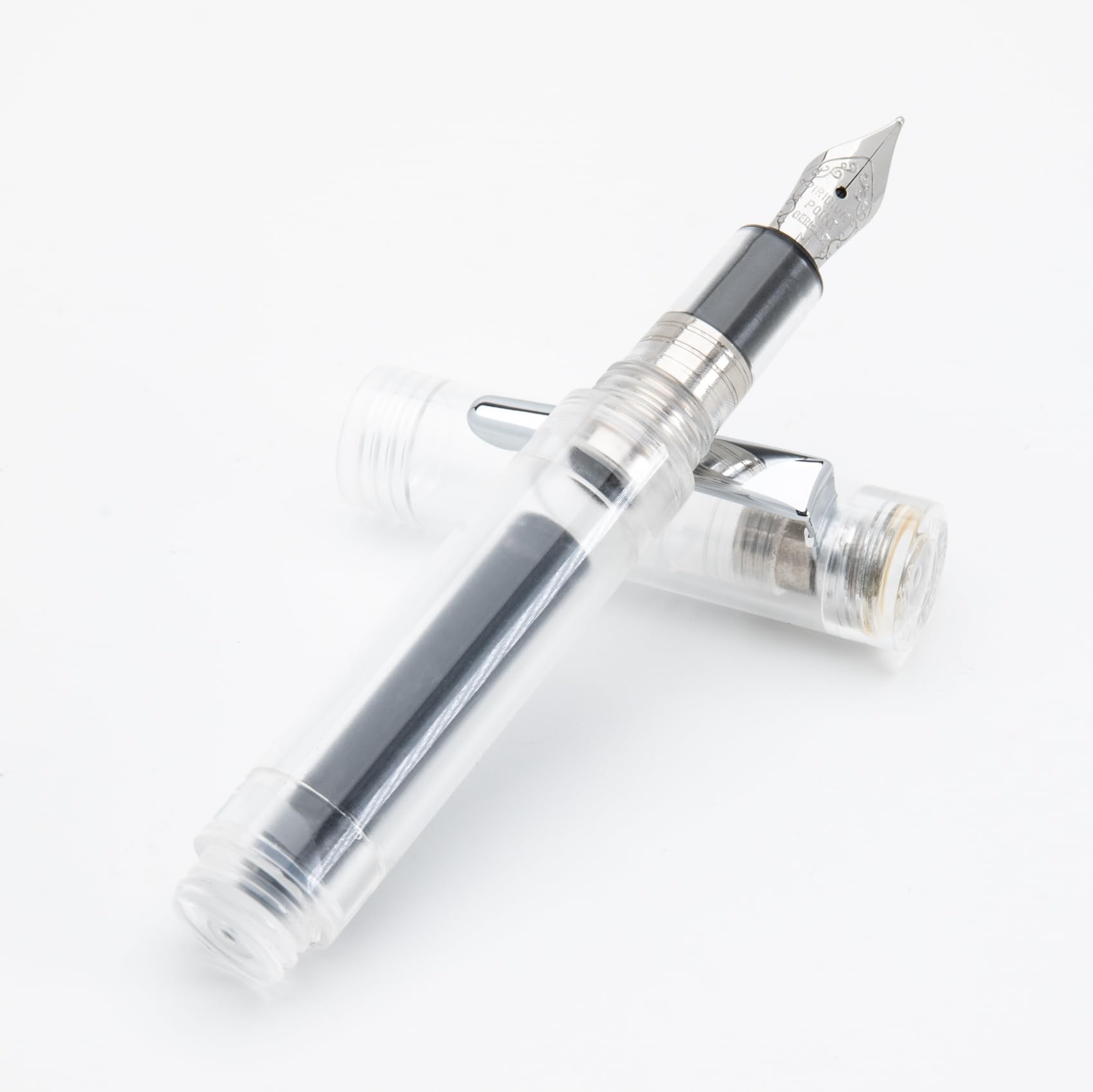 Amazon.com : Monteverde MVP Fountain Pen Diamond Clear - Extra Fine Nib ...