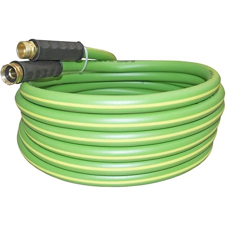 Amazon.com: HQMPC Garden Hose 5/8"IDx20' Hose Durable PVC Non Kinking ...
