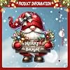 Amazon.com: OVNMFH Wooden Dwarf Christmas Tree Ornaments Set, 2025 New ...