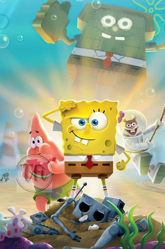 Posters Of SpongeBob SquarePants, With Double Sided Tape, Unframed, HD ...