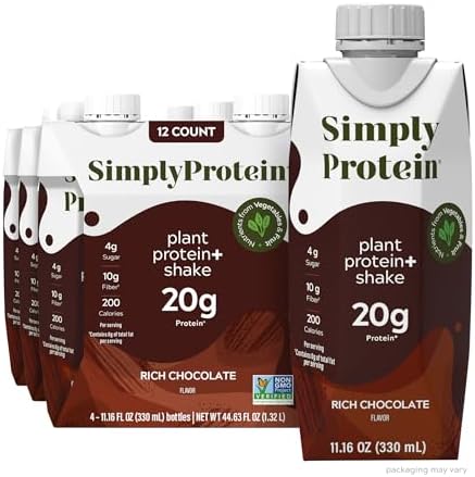Amazon.com : Simply Protein - Chocolate Ready To Drink Protein Shake ...