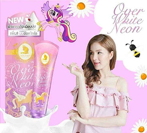 Amazon.com : OVERWHITE NEON PLUS Brightening SPF 60 PA++ 180 ml. : Beauty & Personal Care