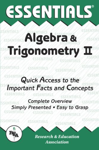 Algebra & Trigonometry II Essentials (Essentials Study Guides): Editors ...