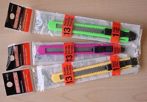 American Line 13 Points Breakaway Knife (3 Pack): Other Products ...