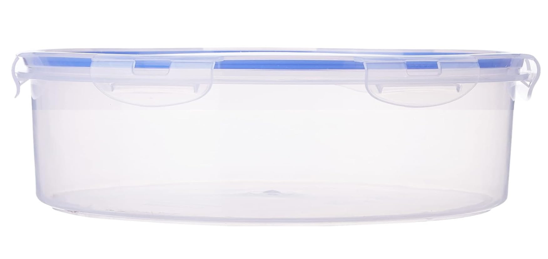 KITCHENSPACE Food Storage Container for Kitchen, Airtight Plastic Round ...