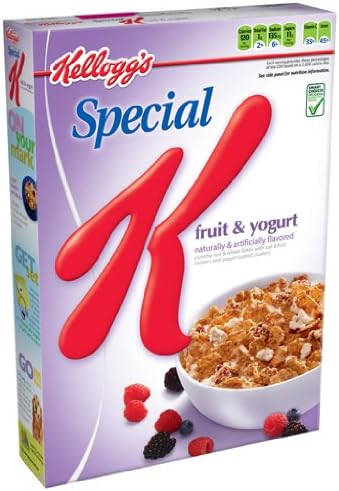 Amazon.com: Kellogg's Special K Breakfast Cereal, Fiber Cereal, Family Breakfast, Fruit and ...