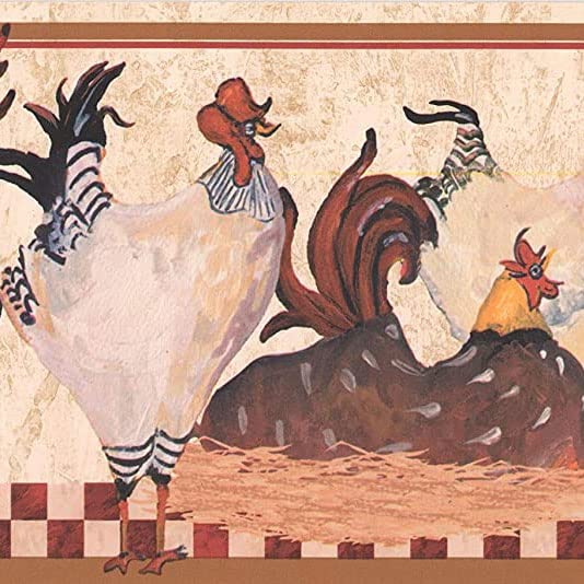 Best Rooster Wallpaper Borders: Elevate Your Home Decor with Charming ...