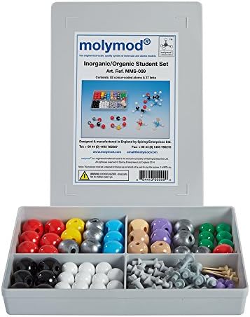 Molymod MMS-008 Organic Chemistry Molecular Model, Student Set (50 Atom ...