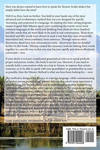 Snapklik.com : Conversational Arabic Quick And Easy: Yemeni Dialect