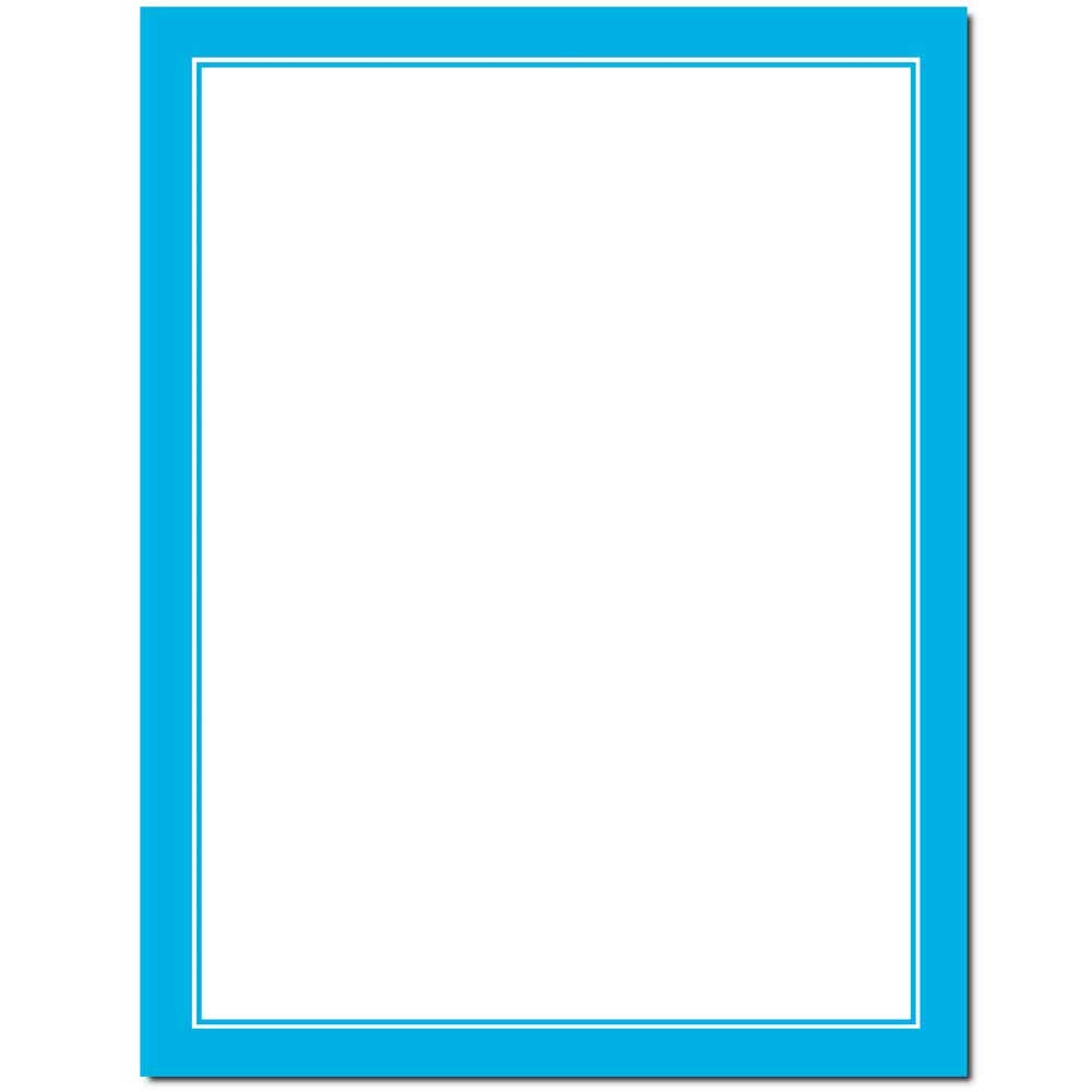 Amazon.com : Basic Border Letterhead Laser & Inkjet Printer Paper ...