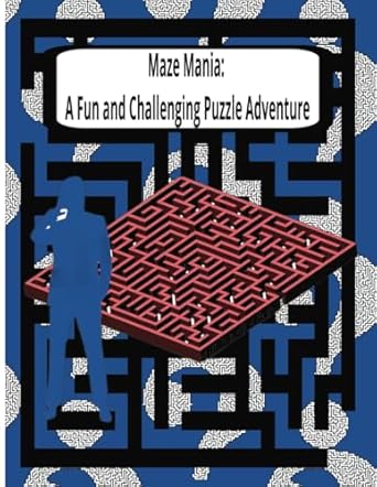 Maze Mania A Fun and Challenging Puzzle Adventure: A Brain Boosting ...
