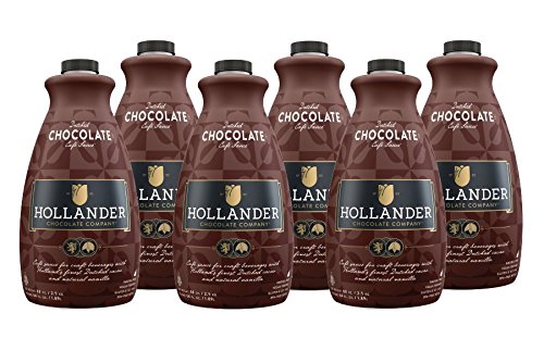Amazon.com : Dutched Chocolate Café Sauce by Hollander Chocolate Co ...