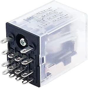 20PCS pattern LED MY4 General Purpose Relay 4pdt,14pins relais DC 12V 24V 36V 48V 110V 220V ...