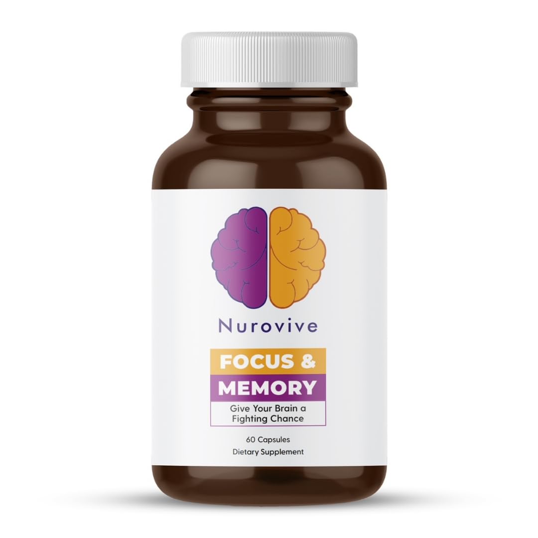 Amazon.com: Nurovive Focus & Memory Supplement: Clinically-Tested ...