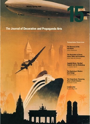 The Journal of Decorative and Propaganda Arts 15: Transportation Theme ...