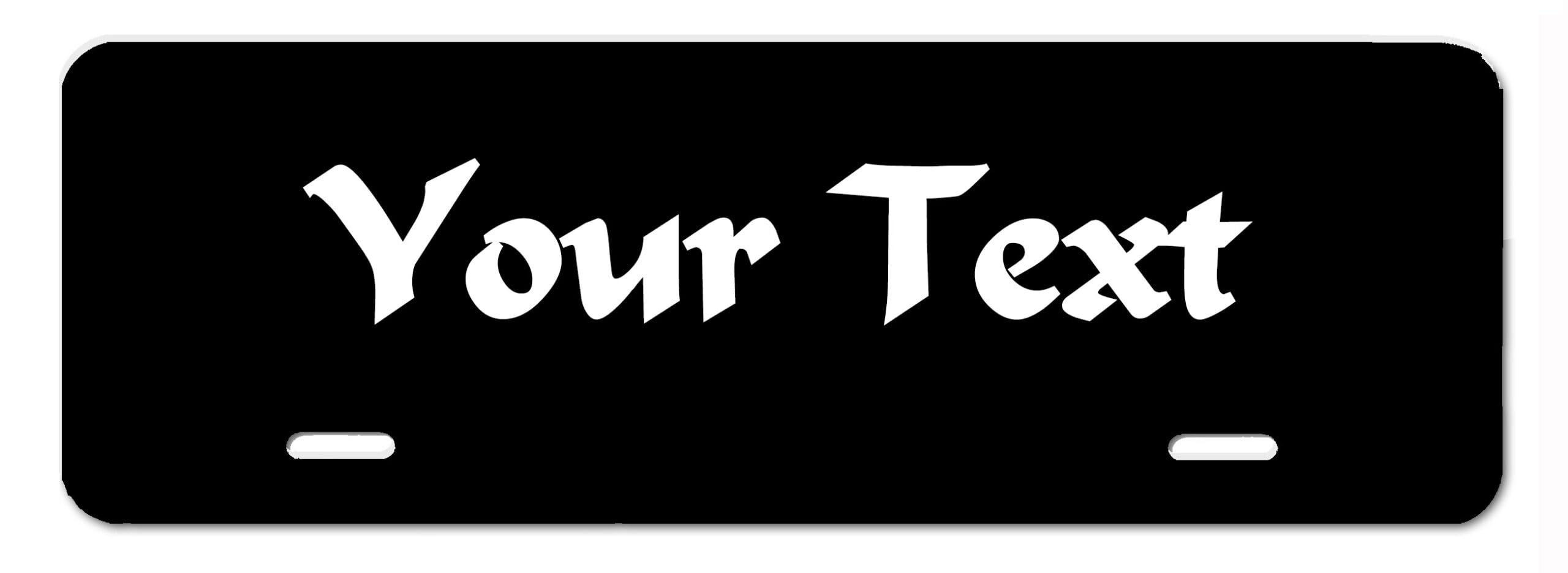 Amazon.com: Carpe Diem Designs Custom License Plate Topper - 4X12 Rust ...