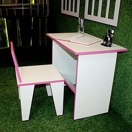FULLY Wooden Study Table/Desk for Kids, Boys and Girls : Amazon.in ...