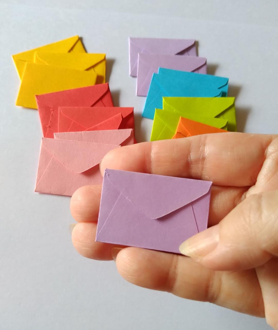 Amazon.com: Tiny Miniature Envelopes, 1x1.5", very tiny cute tooth ...