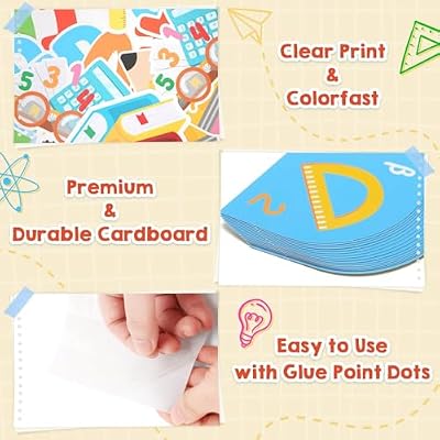 Maths Bulletin Board Set 54PCS Math Symbols Paper Australia | Ubuy