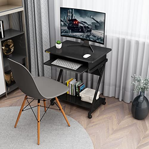 Snapklik.com : ALISENED Computer Desk For Small Spaces,23.6 Z-Shaped ...