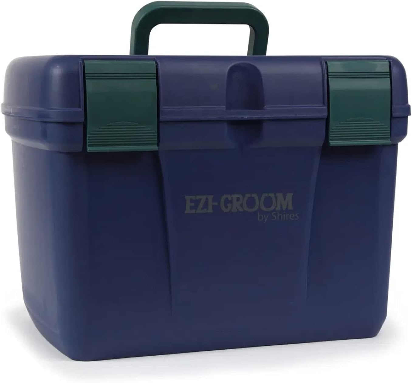 Shires Deluxe Grooming Tack Box: Navy Blue : Amazon.co.uk: Pet Supplies