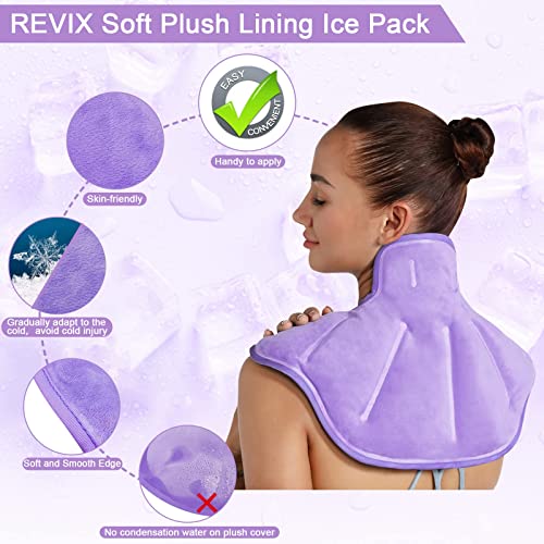 Snapklik.com : REVIX Shoulder Ice Pack For Injuries Reusable Gel Large ...