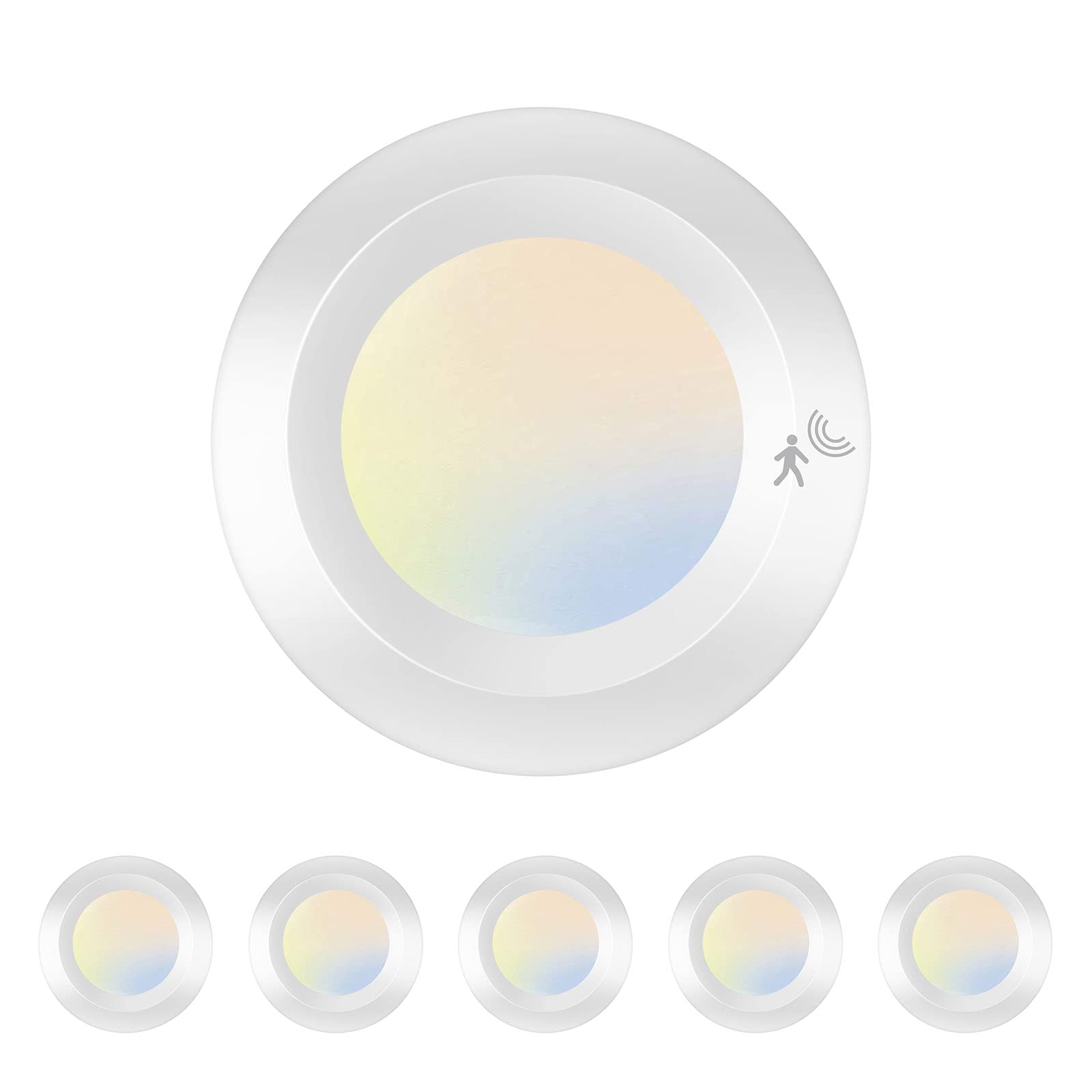 Buy BUBO 5"/6" Radar Motion Sensor Down Light,Surface Ceiling Disc ...