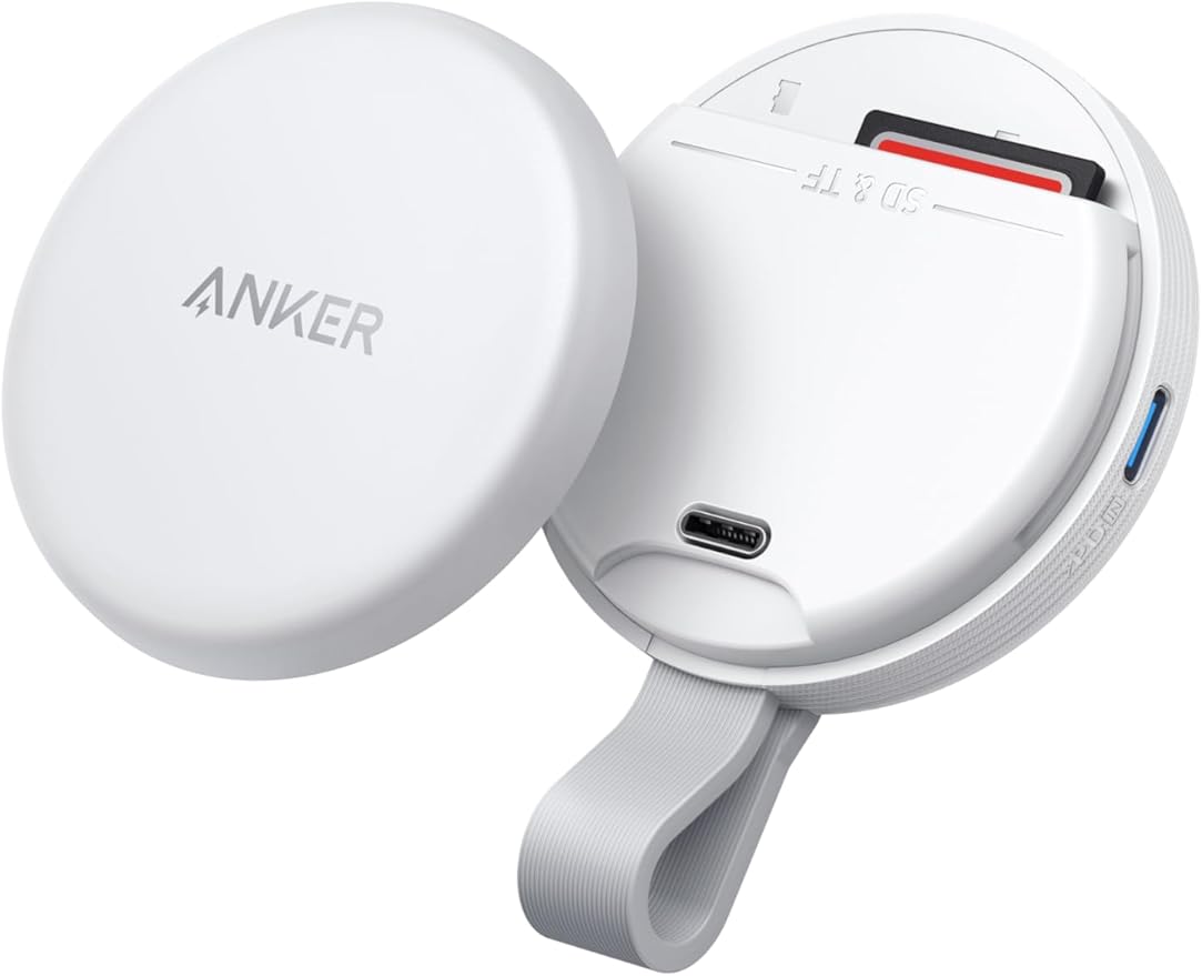 Amazon.co.jp: Anker MagGo USB-C Card Reader (3-in-1, 10Gbps) White USB ...