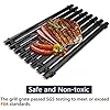 Amazon.com : Hongso 16 13/16" Grill Grates and 14 5/8" Heat Plates for ...