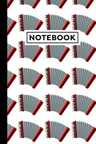 Notebook: Accordion Notebook | Accordion Themed Gift For Accordion ...