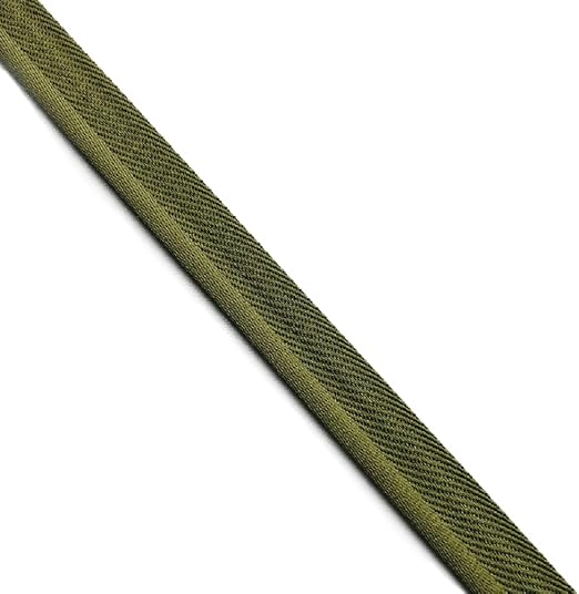 Amazon.com: Yalulu 20 Yards Elastic Edging Braid Piping Bias, Polyester ...