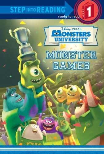 Amazon.com: Monster Games (Disney/Pixar Monsters University) (Step into ...