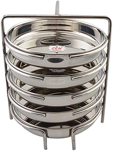 Buy Jain Stainless Steel Dhokla Stand (Big Size) with 3 Plates | South ...
