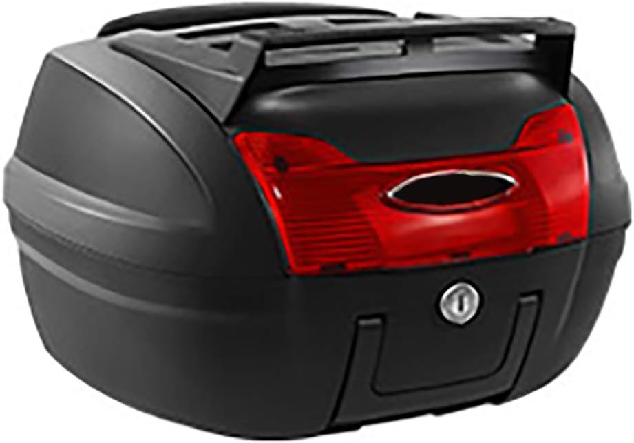 Amazon.com: Motorcycle Touring Top Box Tail Trunk Luggage Box ...
