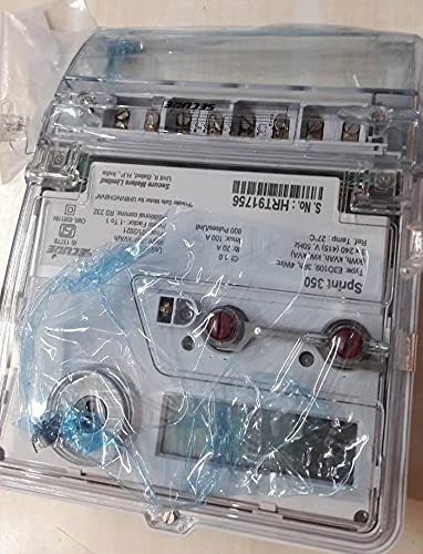 Secure Meter Ltd Secure 3 Phase 4 Wire Electricity (KWh) Current Meter ...