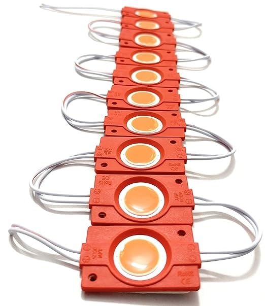 Buy 24 Volt 2.4 Watt DC Coin LED Module Light Lamp for Multipurpose Use ...