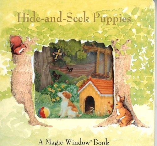 Hide & Seek Puppies (A Magic Window Book): Stewart Cowley, Kate Davies ...