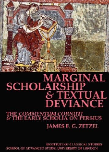 Amazon.com: Marginal Scholarship and Textual Deviance (Bics Supplement ...