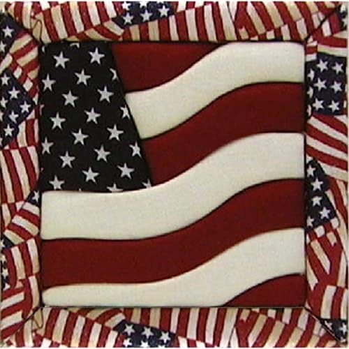 Amazon.com: Quilt Magic Mini Flag No-Sew Quilt Kit : Arts, Crafts & Sewing