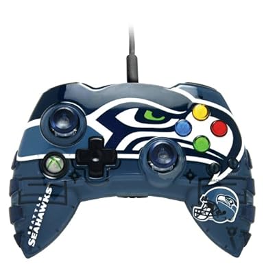 Amazon.com: Xbox 360 NFL Seatlle Seahawks Controller : Video Games