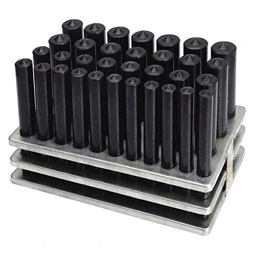Transfer Punch Set, 1/2 to 1 in, 33 Pc: Amazon.com: Tools & Home ...