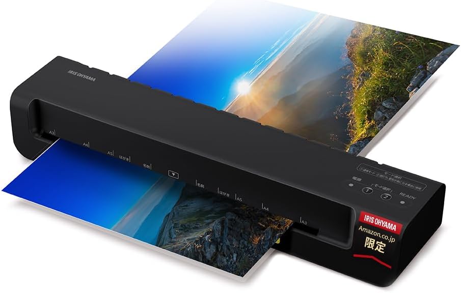 Amazon | SINCHI A3 ラミネーター 高耐久性 & 詰まりゼロ設計 75/250μm ラミネート A3/A4/B5/名刺サイズ対応 高速ウォームアップ48秒 1分間最長100cm ...