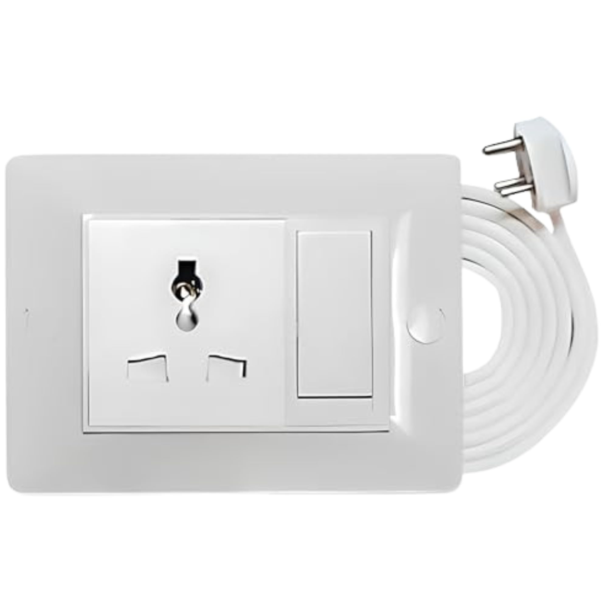 Buy Elegant Casa 6 Amp Electric Extension Board With Cord 1 Socket With ...