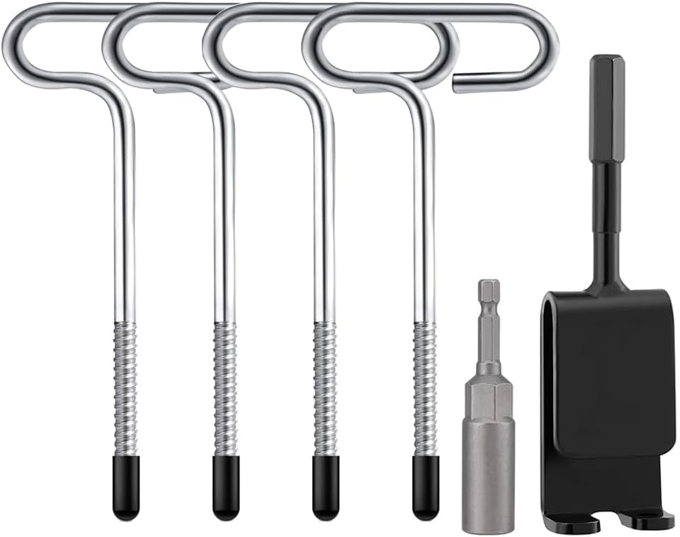 Amazon.com : Mabellumia Universal Ice Anchor Tool- with Ice Anchor ...