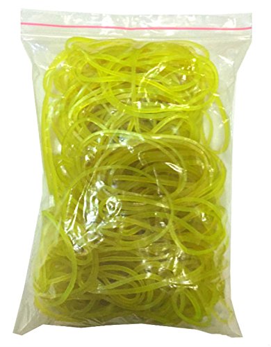 Flexi Rubber Bands Yellow - 2 inch Diameter - 250 pcs : Amazon.in ...